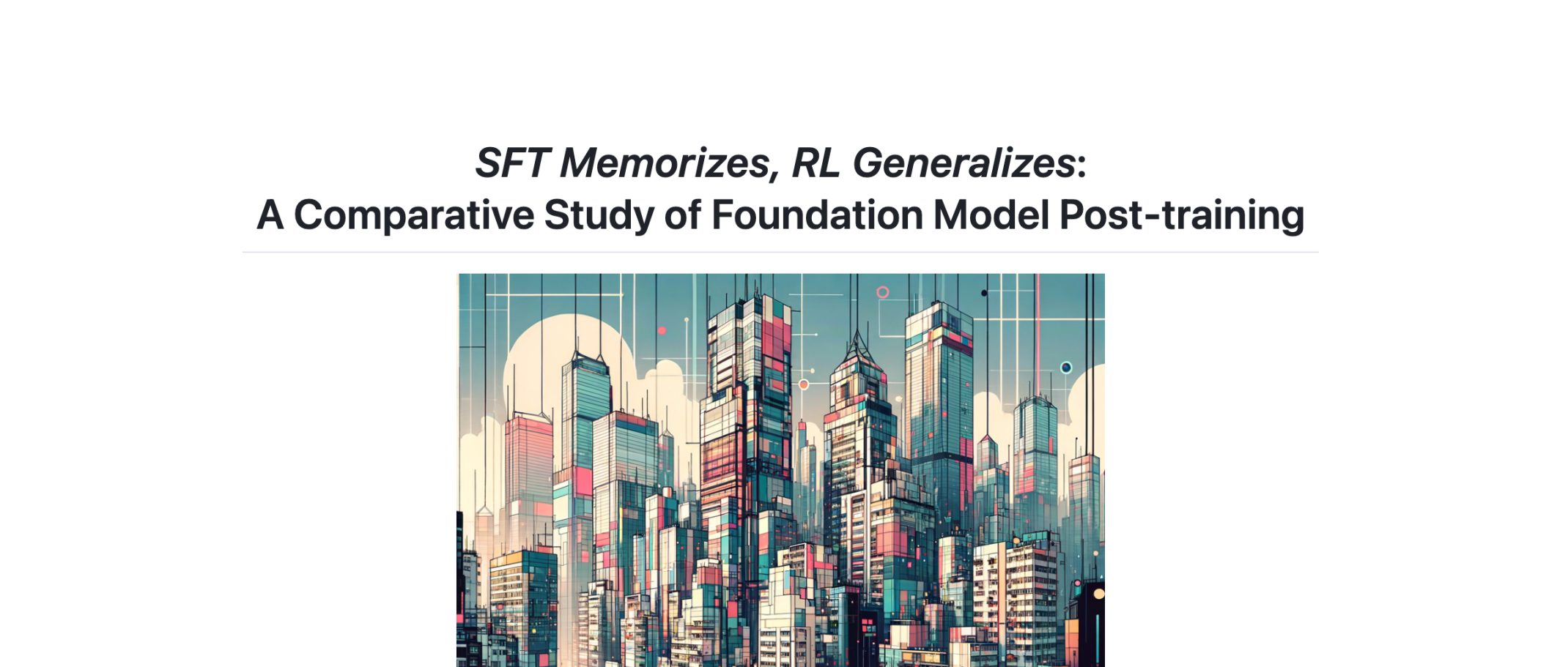 监督微调（SFT）vs 强化学习（RL） - 返回官网